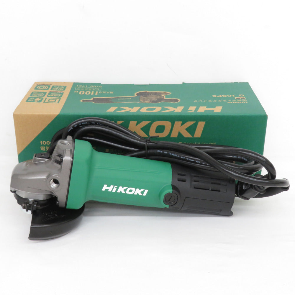 HiKOKI ハイコーキ 100V 100mm 電気ディスクグラインダ スナップスイッチ式 G10SP5 未使用品 | テイクハンズ takehands | 工具専門店 テイクハンズ