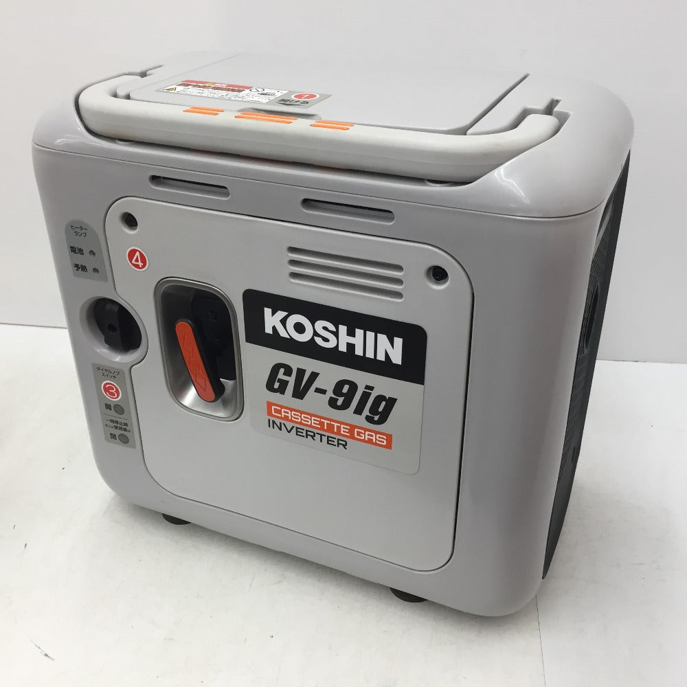 KOSHIN 工進 0.9kVA カセットガス式インバーター発電機 GV-9ig GV-9IG-AAA-0 美品 | テイクハンズ金沢野々市店 | 石川県の中古工具専門店 | 工具専門店 テイクハンズ