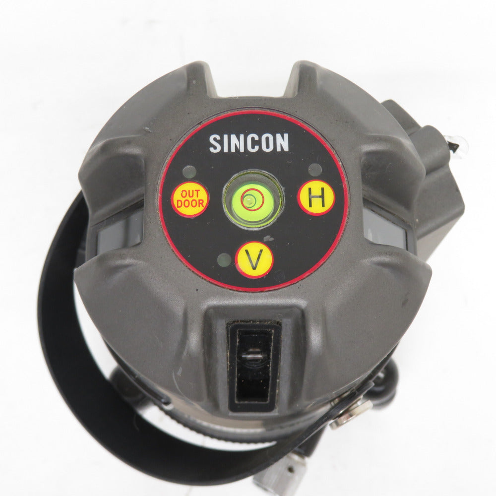 SINCON レーザー墨出器 グリーンレーザー 7ライン・水平全方位 ケース・バッテリ2個付 SL-432G 中古 | テイクハンズ takehands | 工具専門店 テイクハンズ