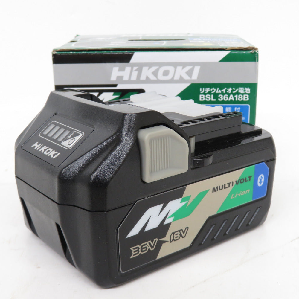 HiKOKI (ハイコーキ) マルチボルト 36V-2.5Ah 18V-5.0Ah Li-ionバッテリ リチウムイオン電池 Bluetooth無線連動機能付 BSL36A18B 0037 ...